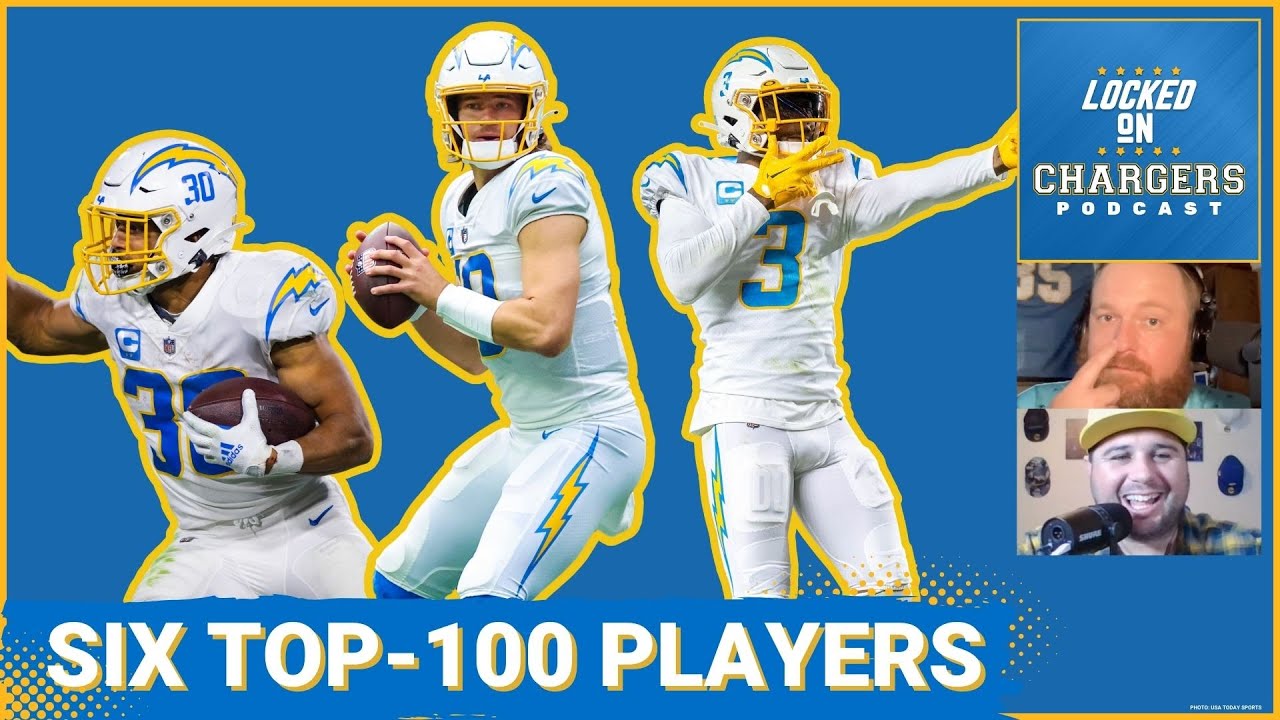 Six Los Angeles Chargers Named to NFL's Top 100 Players List Led by ...