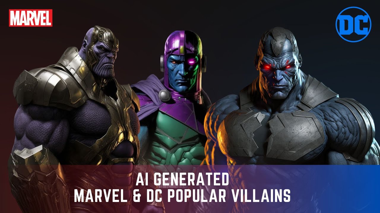 "AI Takes on the Villains: Comparing AI-Generated Characters to Marvel ...