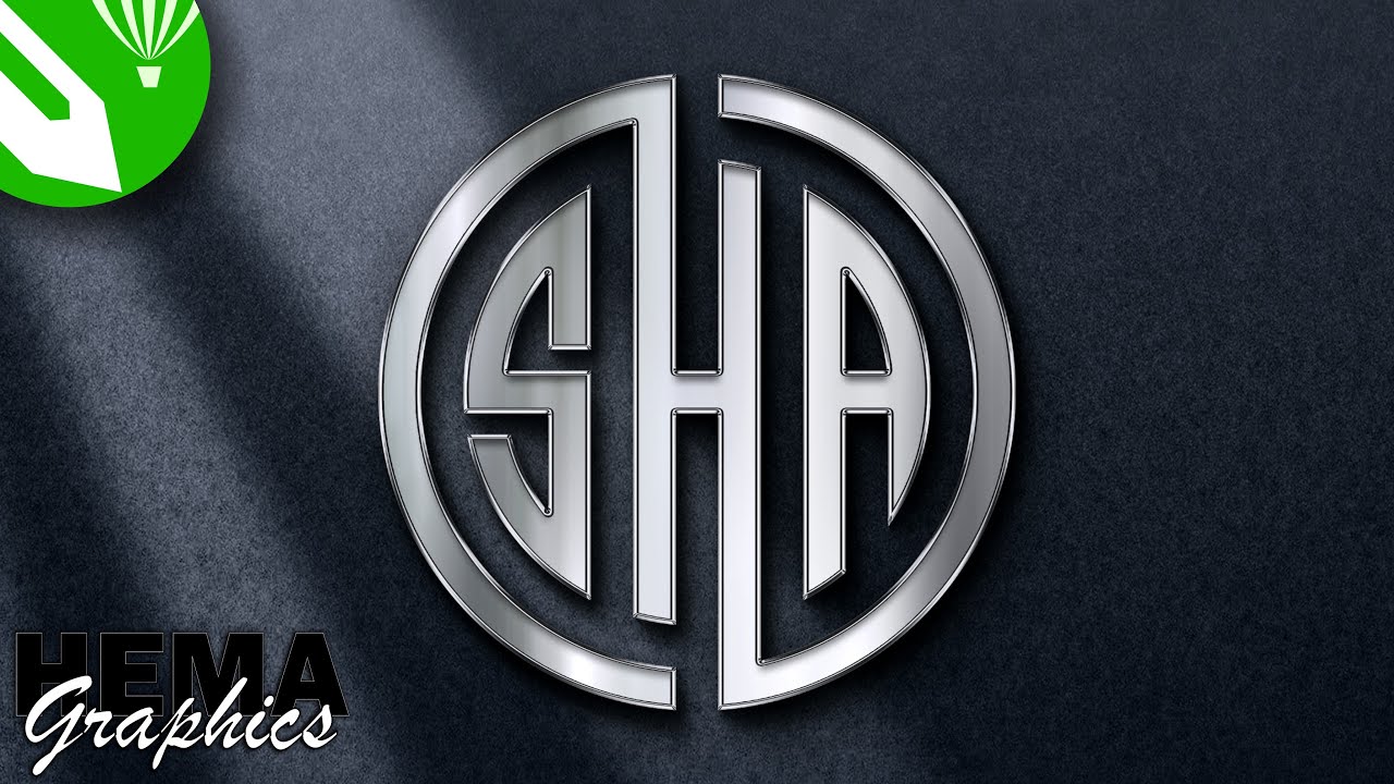 Coreldraw Tutorial - How To Make Circle Letter Logo In Coreldraw ...