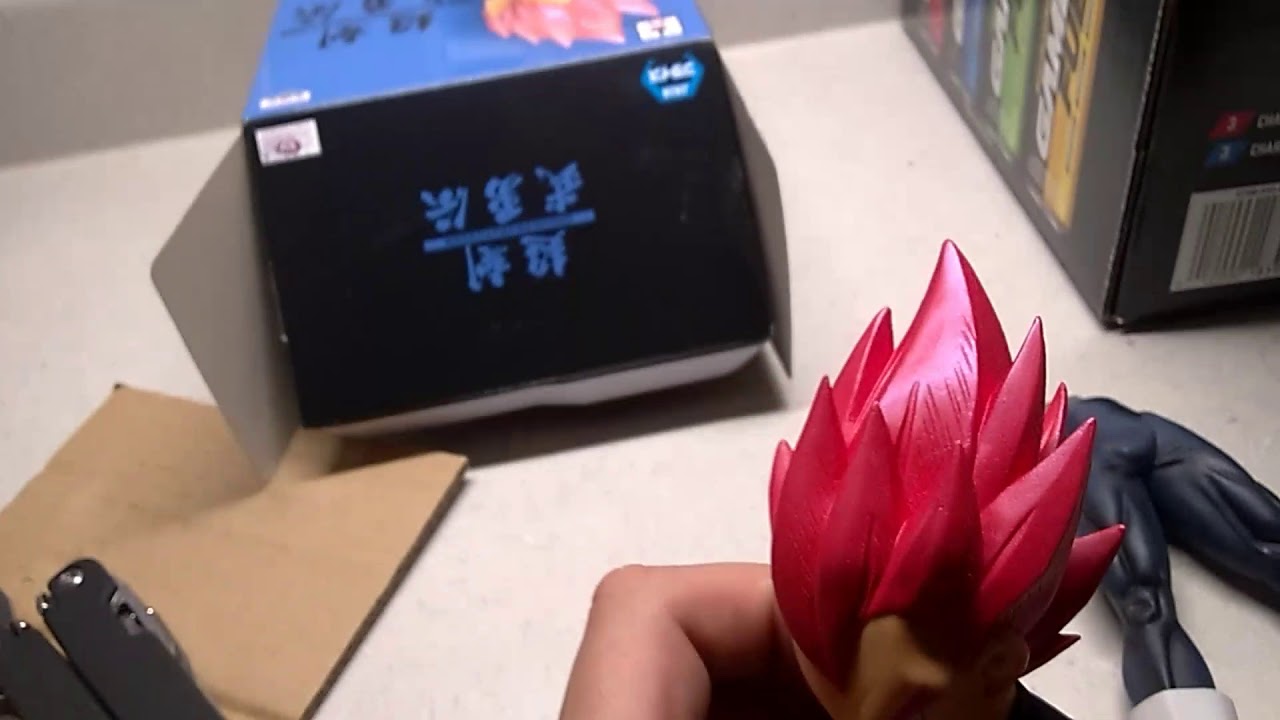 Unboxing SSG Vegeta Figure!!! - YouTube
