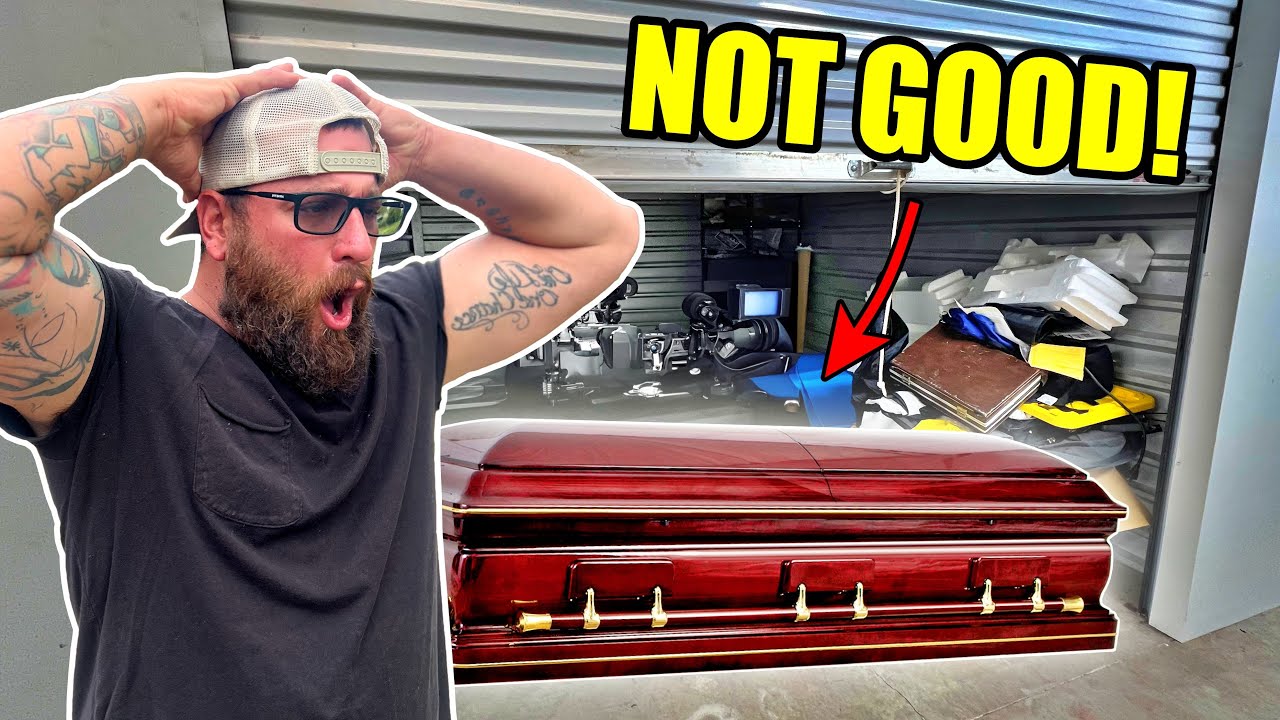 We Bought an Abandoned Storage Unit and Found Human Remains..... - YouTube