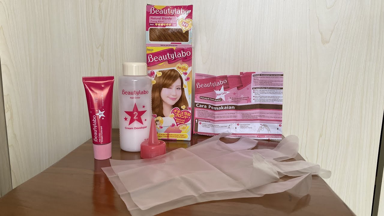 Review BEAUTYLABO Hair Color - Natural Blonde - YouTube