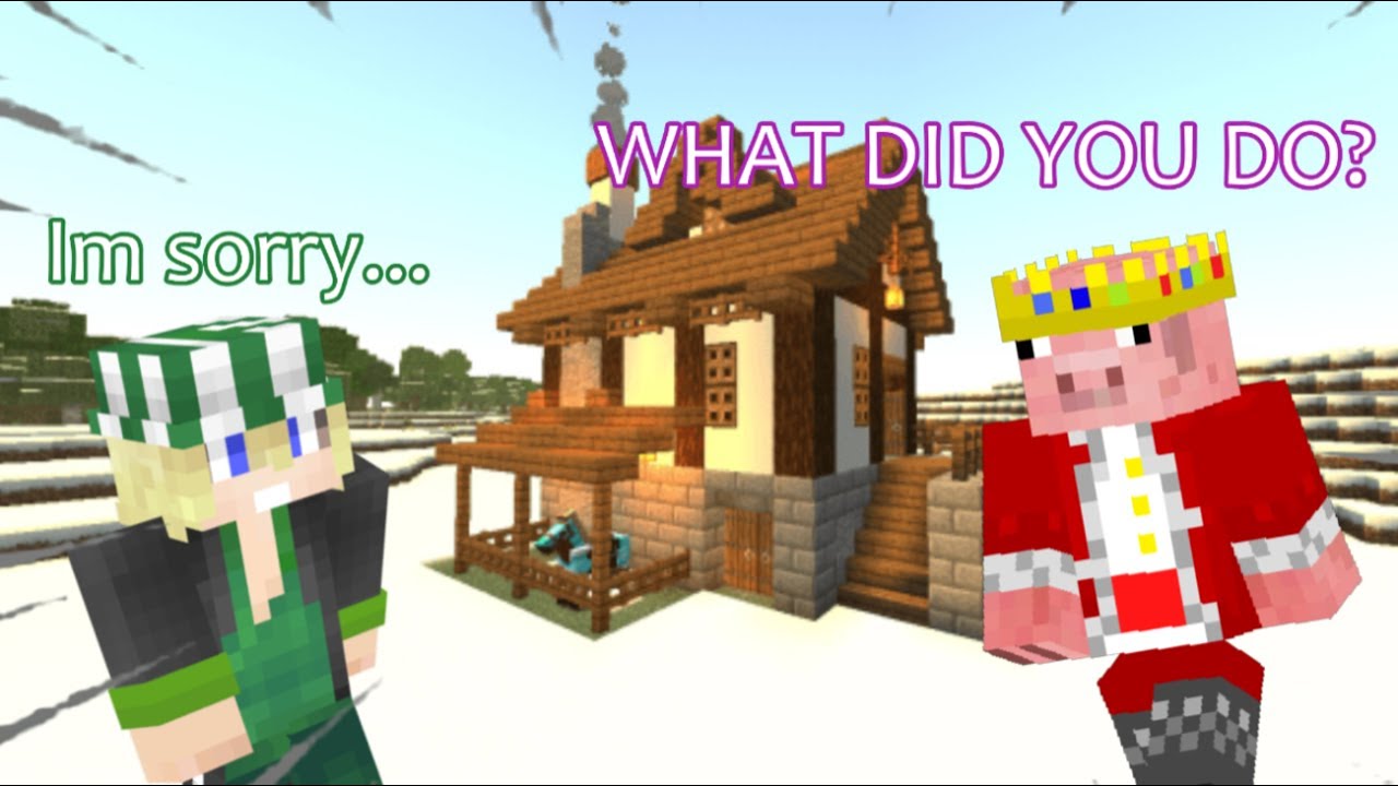 Philza accidentally explodes Technoblade's House on the DreamSMP - YouTube