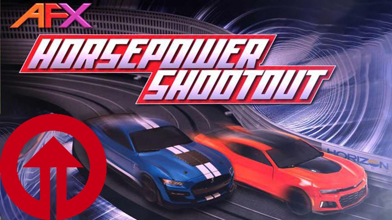 Limited Edition Horsepower Shootout Slot Car Set - YouTube