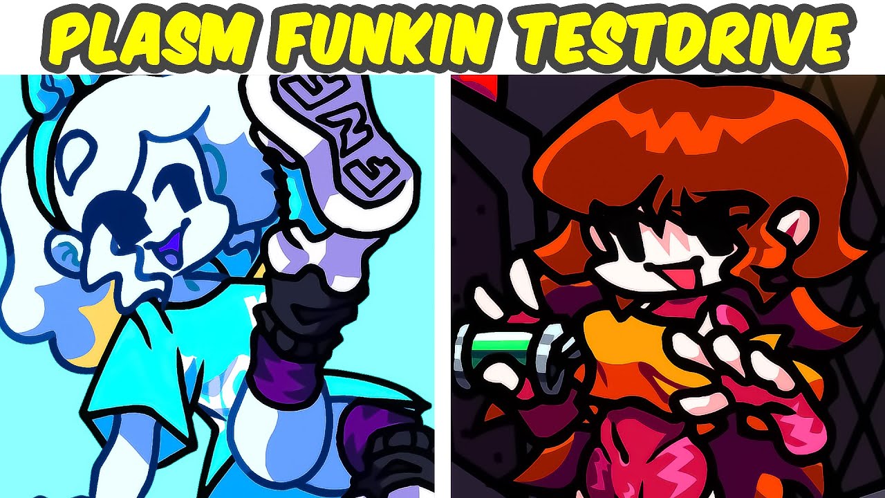 Friday Night Funkin' VS Plasm Cool Ghost - TESTDRIVE FULL WEEK (FNF MOD ...