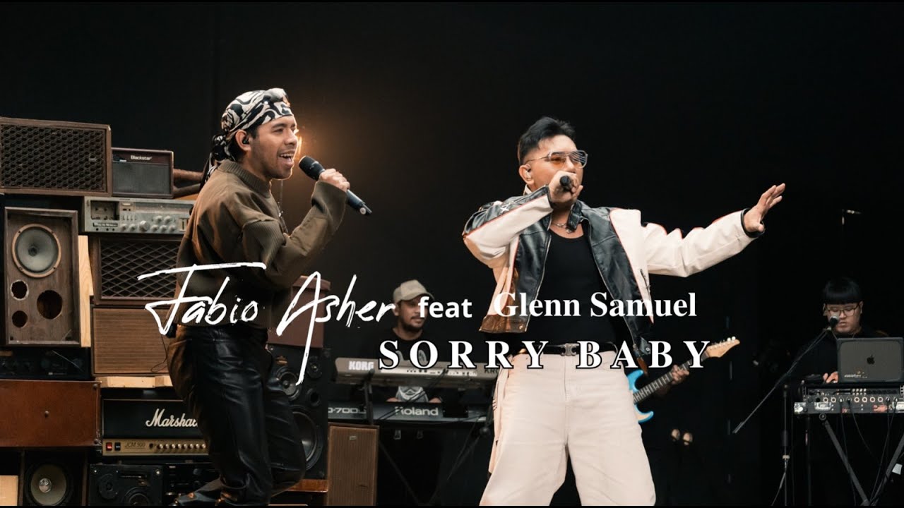 Fabio Asher Feat. Glenn Samuel - Sorry Baby (Live Performance) - YouTube