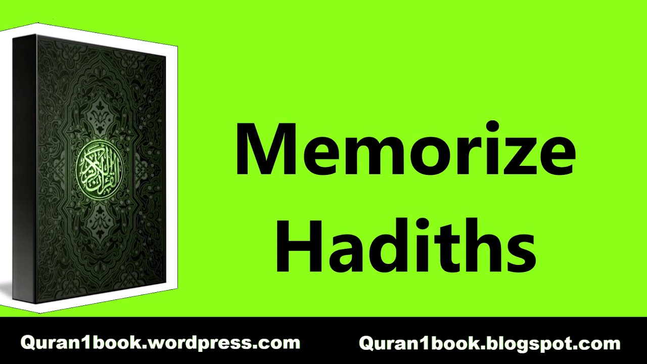 Memorization of #hadith was a common practice in #companionsofprophet # ...