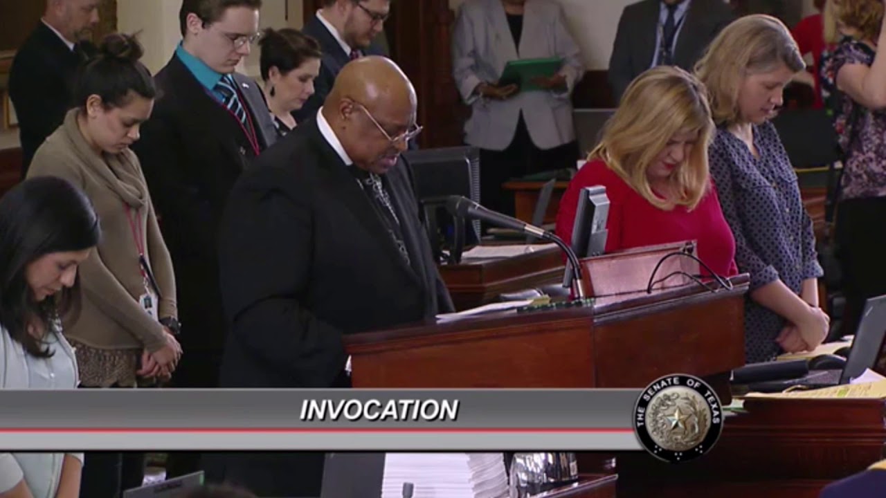 Senate Invocation - Bishop Kenneth Spears - May 21, 2019 - YouTube