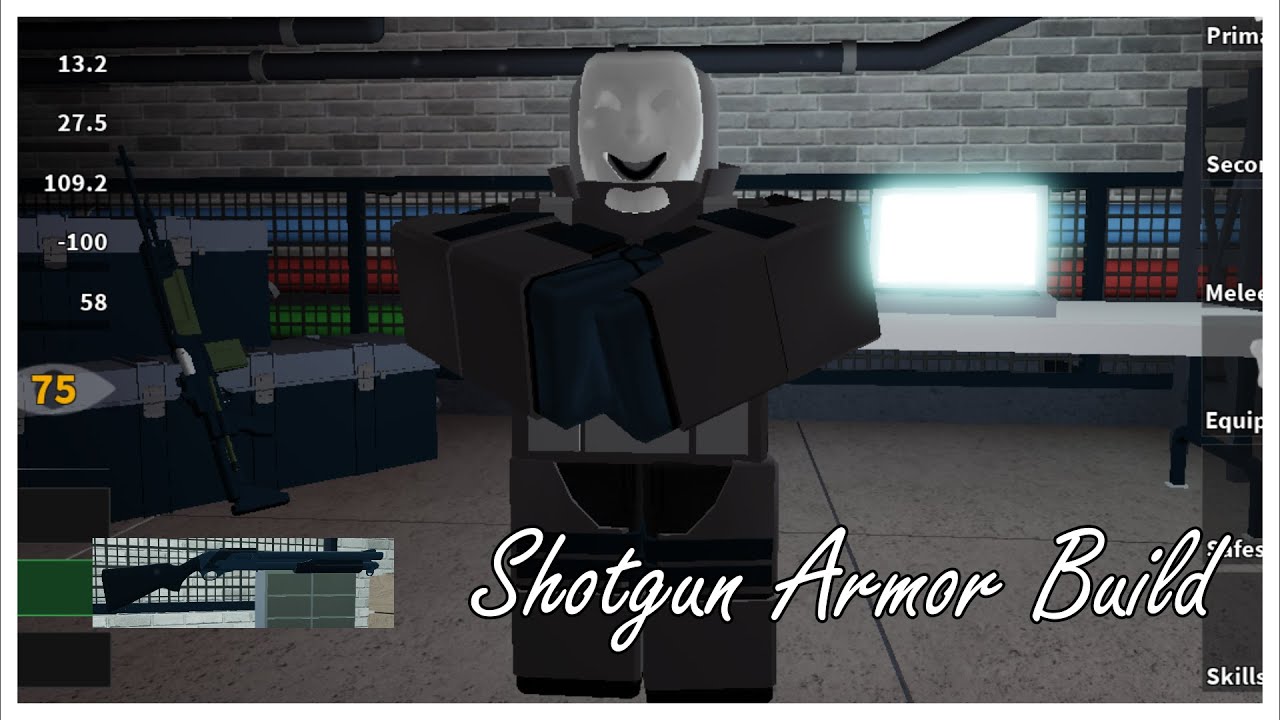 Shotgun Armor Build | Notoriety [ROBLOX] (OUTDATED) - YouTube