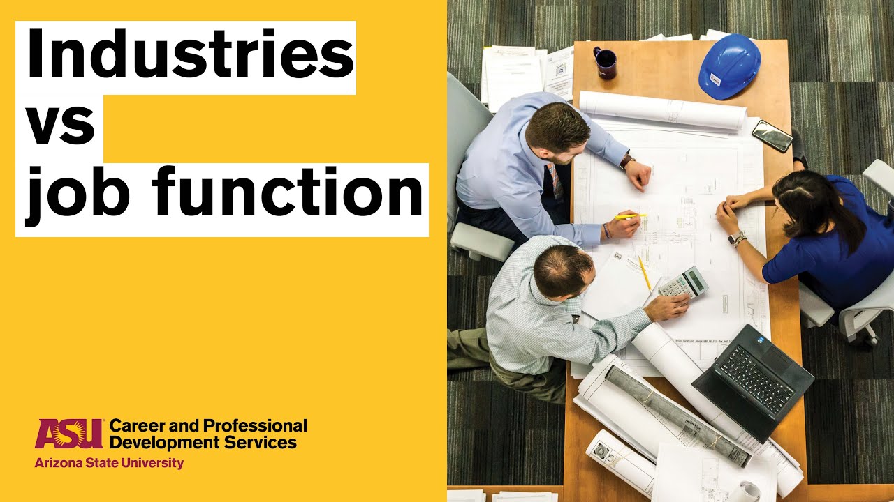 Industries vs job functions - YouTube