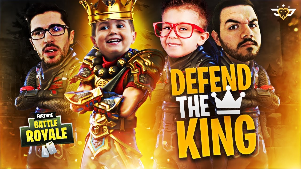 THE FIRST EVER DEFEND KING CONNOR CHALLENGE!!! (Fortnite: Battle Royale ...