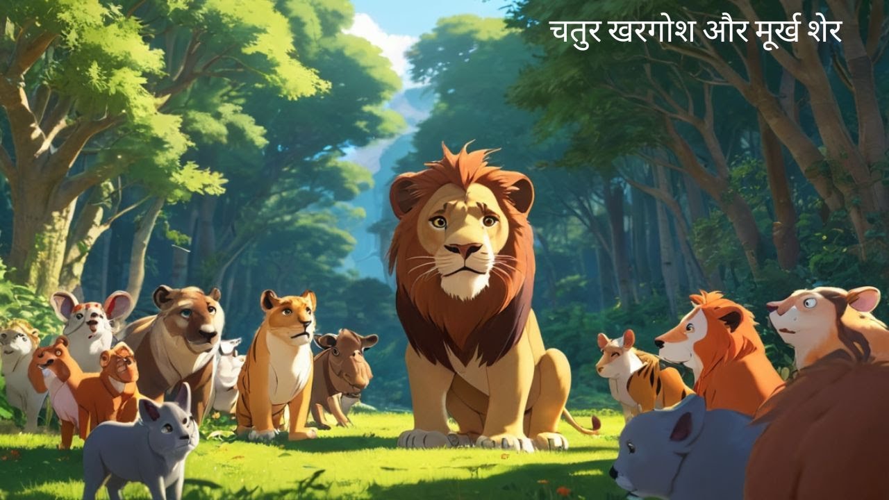 10 | चतुर खरगोश और मूर्ख शेर The Clever Rabbit and the Foolish Lion ...