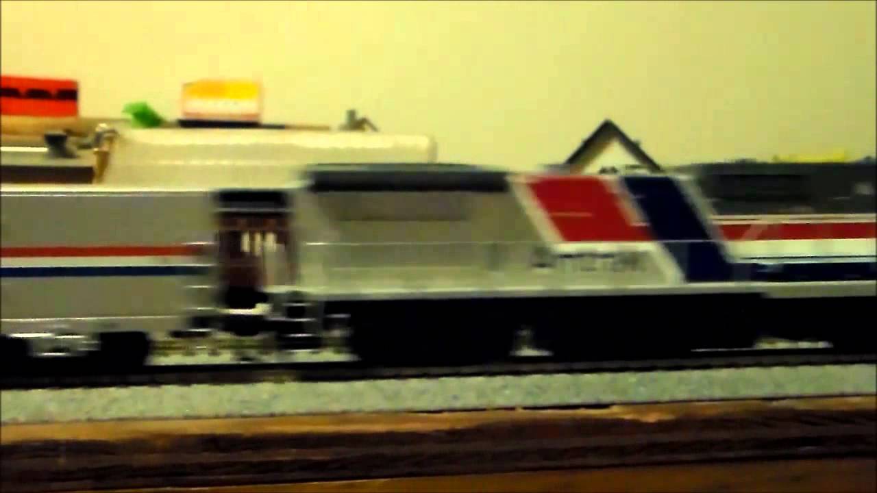 Amtrak Pepsi Can on the Point - YouTube