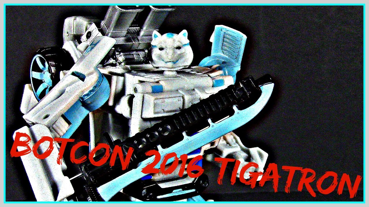 Botcon 2016 || Combiner Wars: Dawn Of The Predacus - Tigatron - YouTube