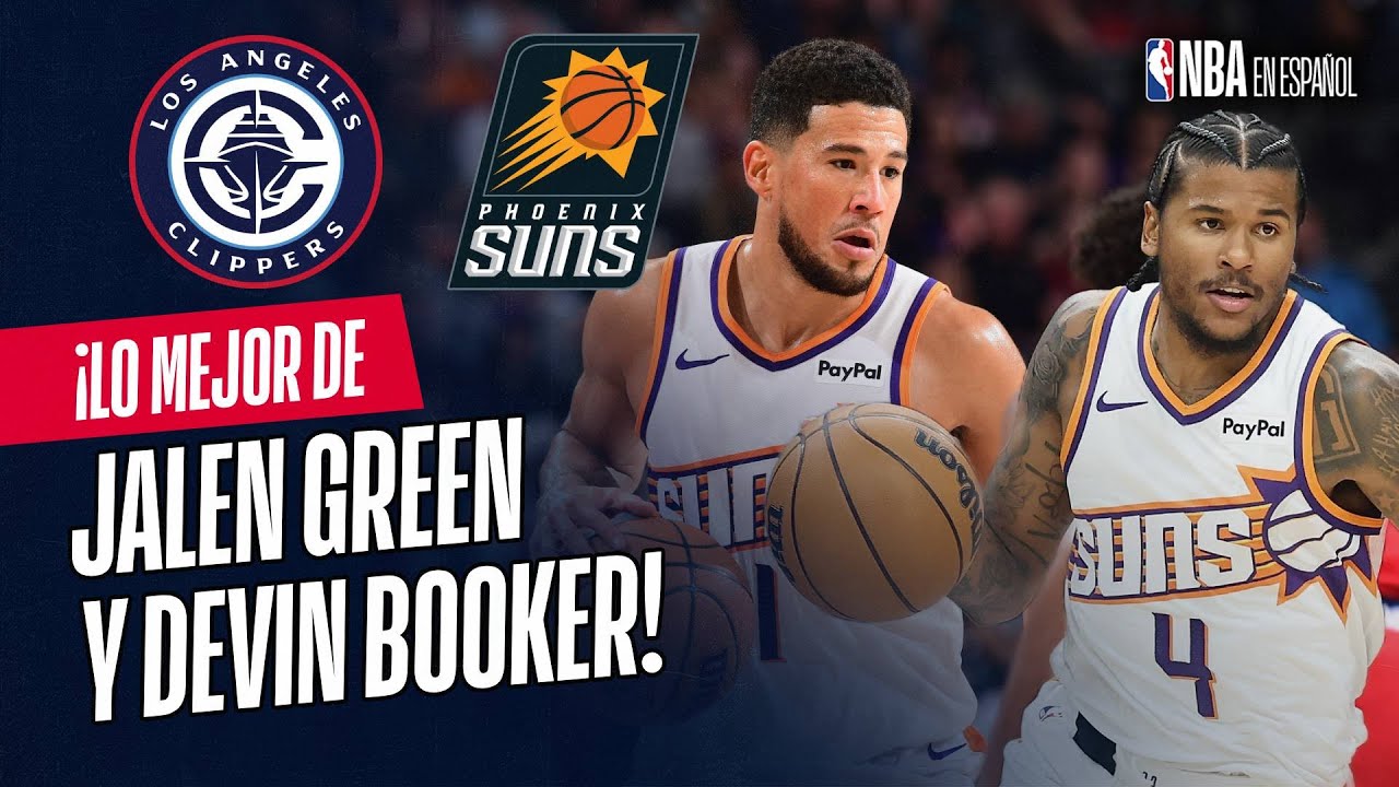 +55 puntos entre Jalen Green y Devin Booker para la victoria de Phoenix ...