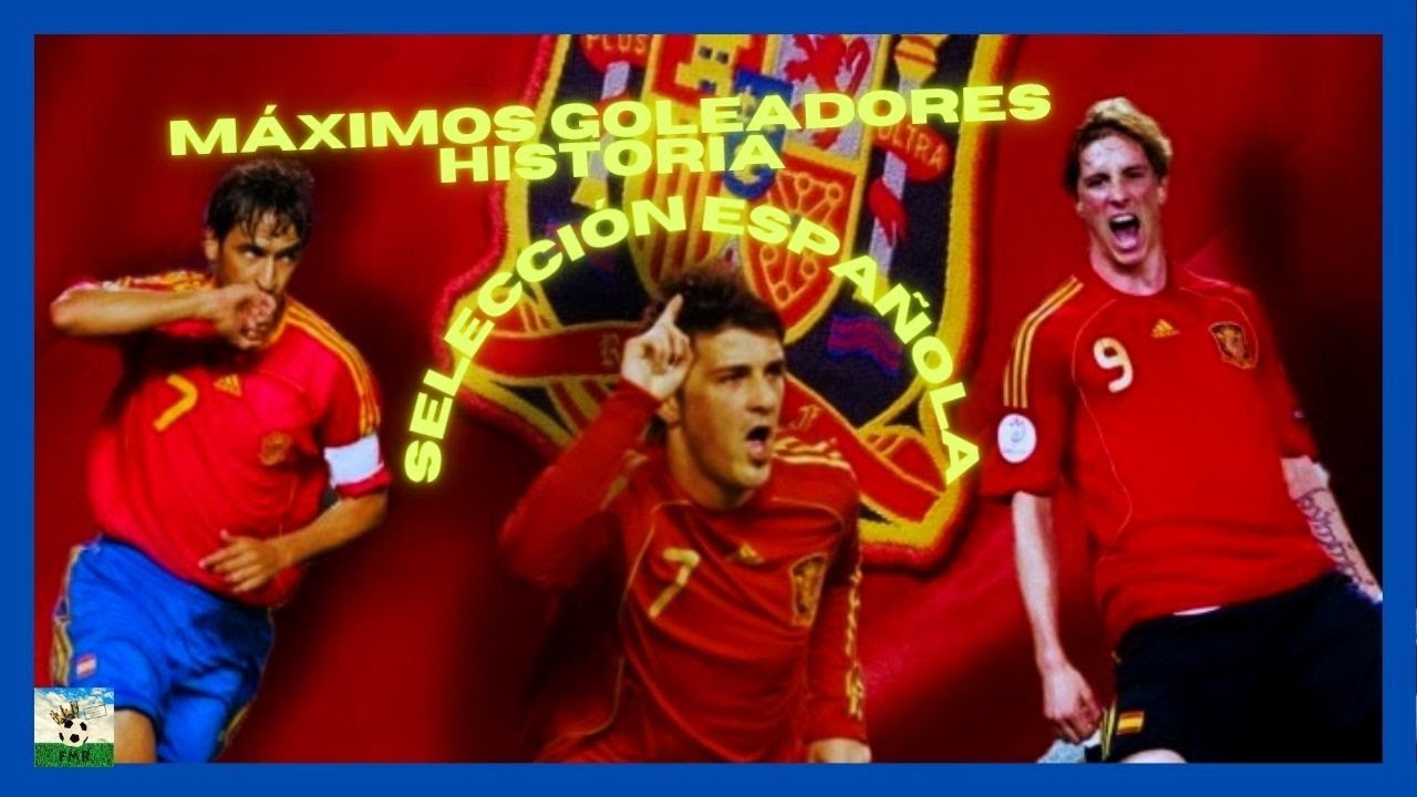 ¡los MÁximos Goleadores ⚽ 🇪🇸 🥂 ¡selección EspaÑola De Fútbol 2023