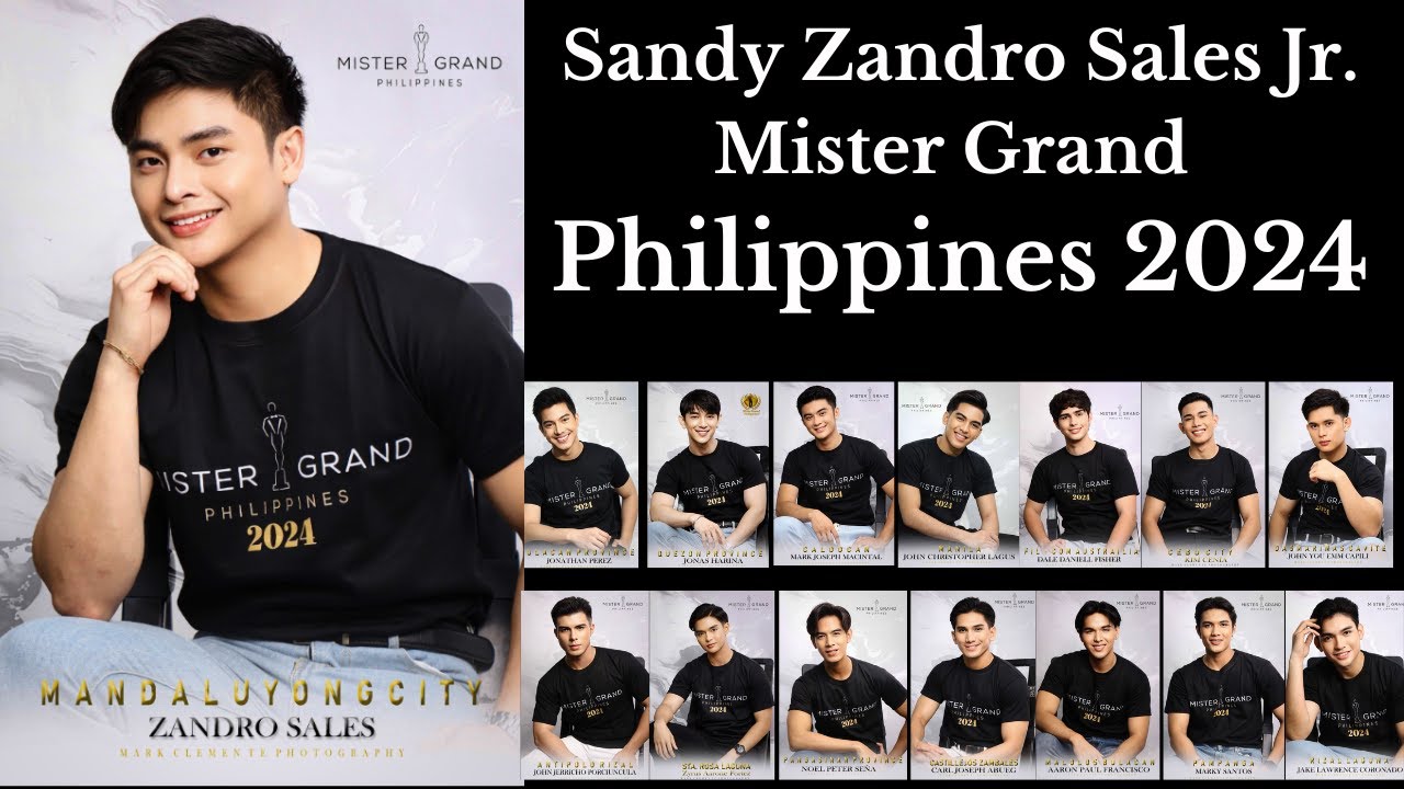 Sandy Zandro Sales Jr Mister Grand Philippines 2024 - YouTube