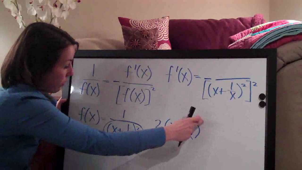 Reciprocal Rule Example 3 (KristaKingMath) - YouTube