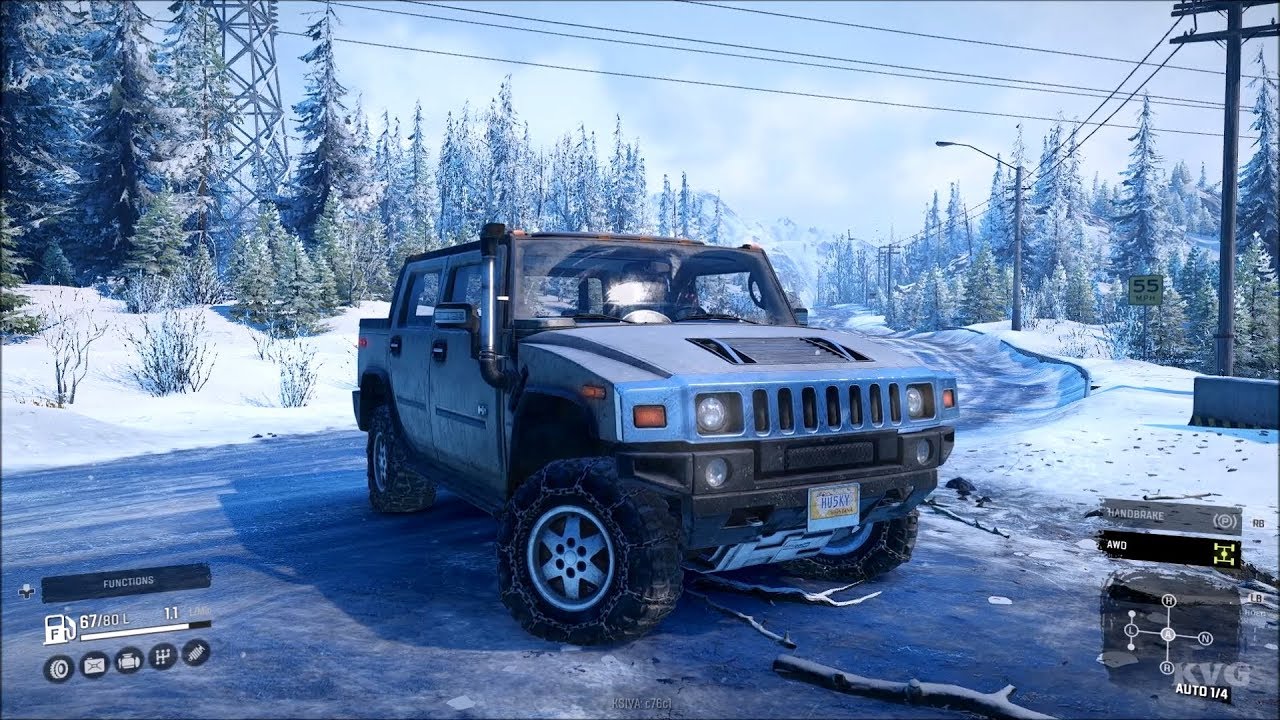 SnowRunner - Hummer H2 - Open World Free Roam Gameplay (PC HD ...