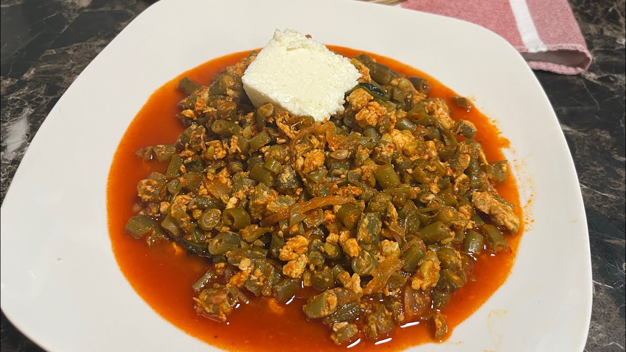 RIQUÍSIMOS EJOTES EN CHILE GUAJILLO/recetas en 5 minutos ‼️ - YouTube