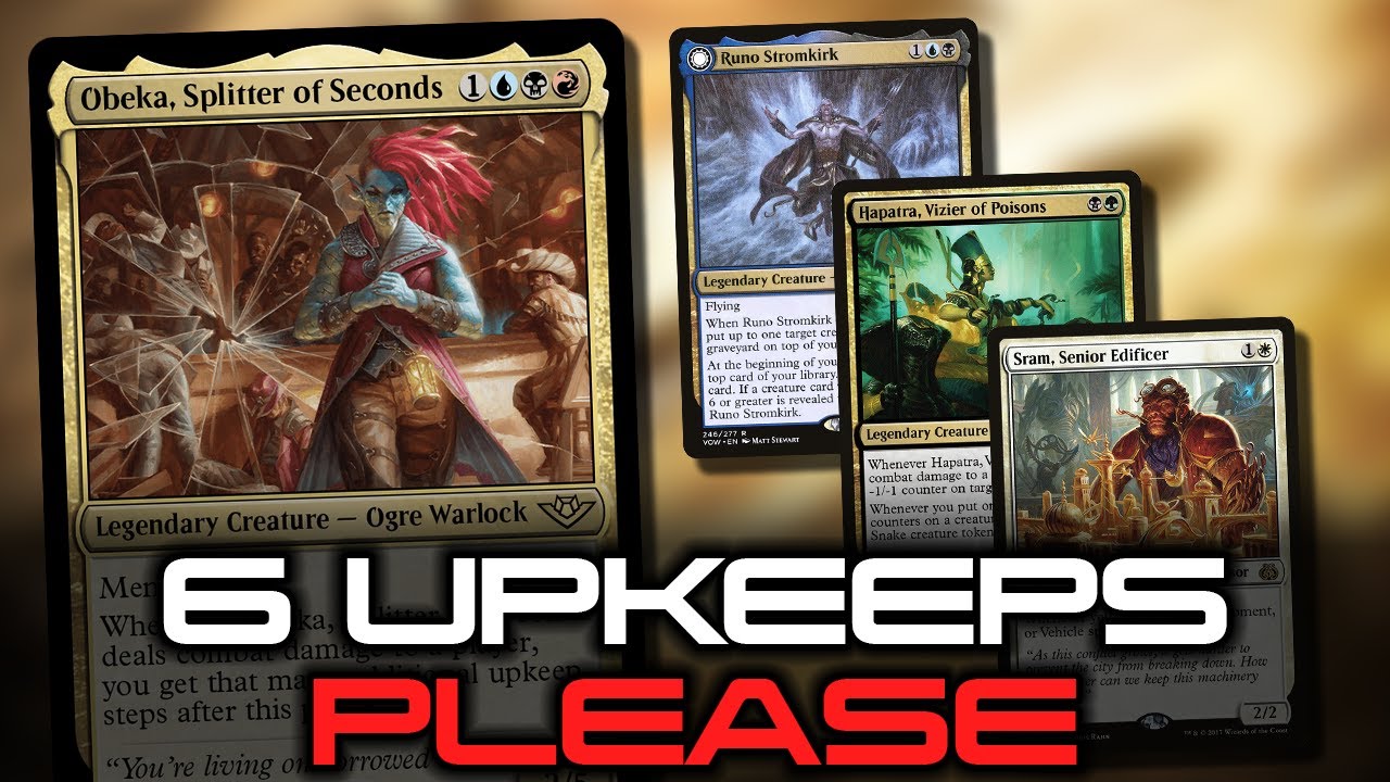 Obeka Splitter of Seconds Commander Game Play on MTGO | tribalkai - YouTube