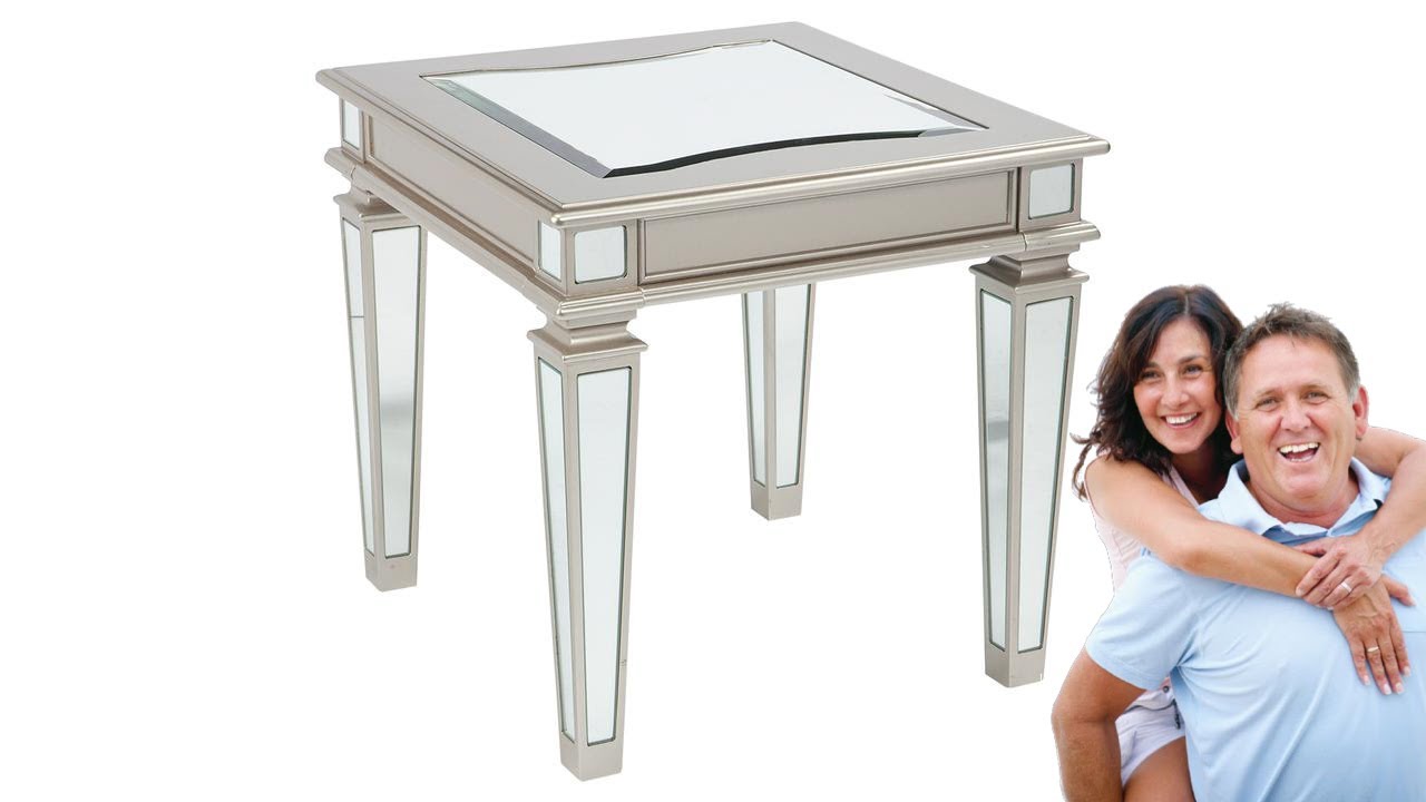 Ashley Tessani Rectangular End Table (T099-3) | KEY Home - YouTube