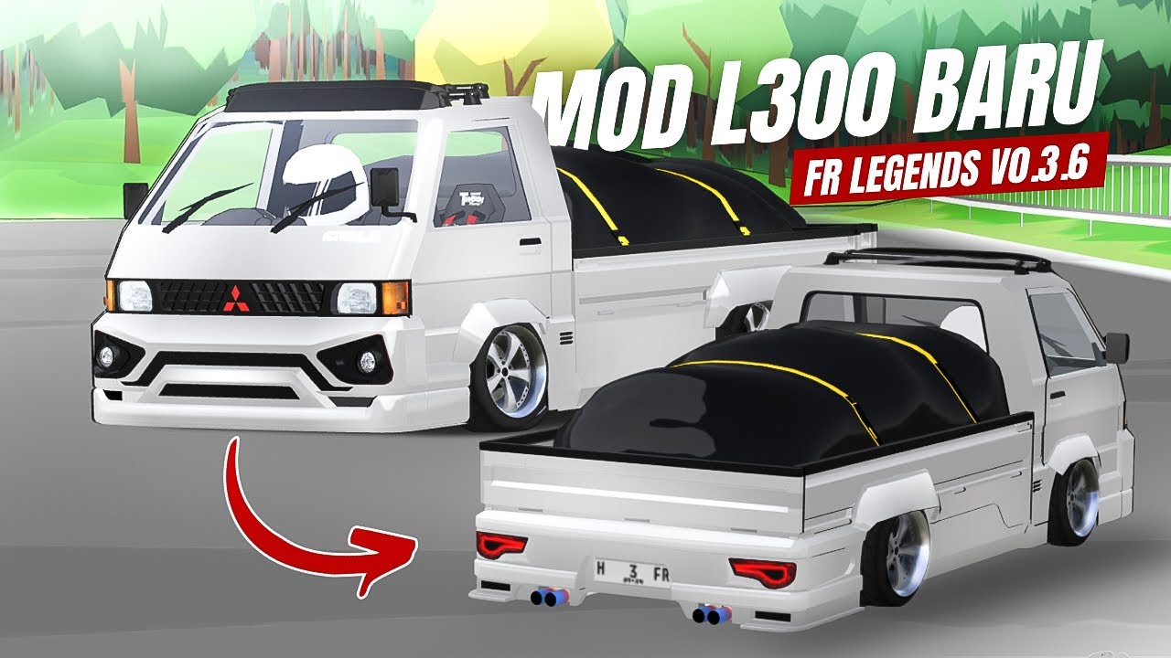 DOWNLOAD ️BARU MOD PICKUP L300 FULL MODIF, FR LEGENDS V0.3.6 - YouTube