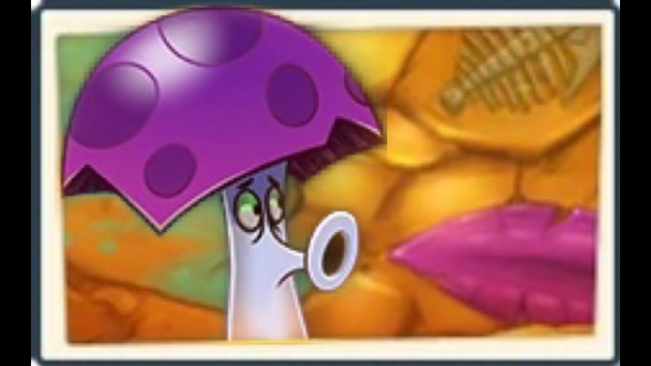 Plants vs Zombies 2 Scaredy-shrooms Gameplay - YouTube