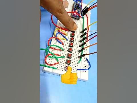 DIY electronic piano using Arduino #shorts - YouTube