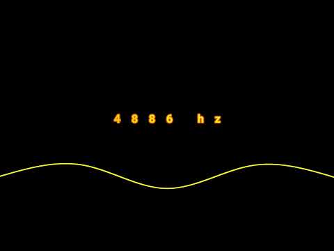 ⒽⓏ  4886 HZ FREQUENCY TONE 15 MINUTS ЧАС🔥🎵 🎧