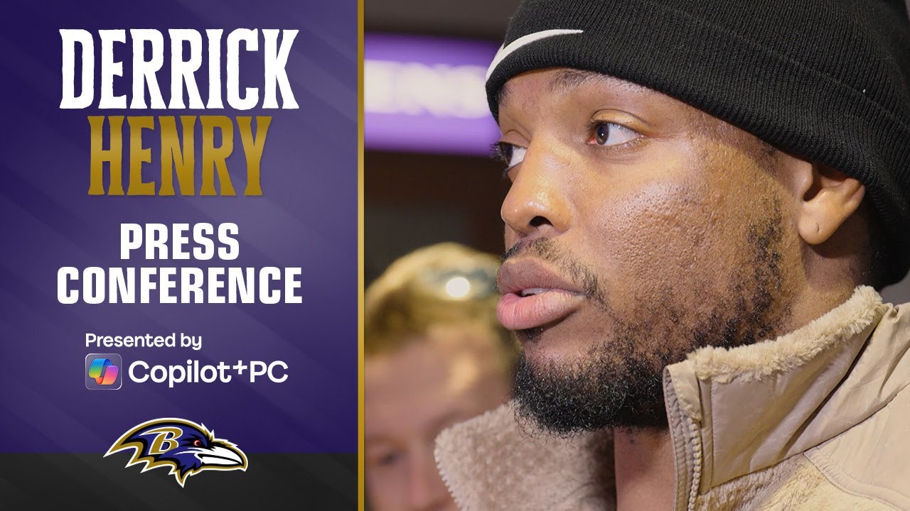 Derrick Henry Talks Cleveland's 'Disruptive Front' | Baltimore Ravens ...