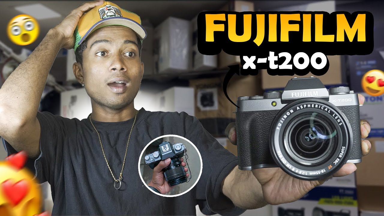 my new vlogging camera FUJIFILM X-T200 🔥😍 | best camera ever* - YouTube