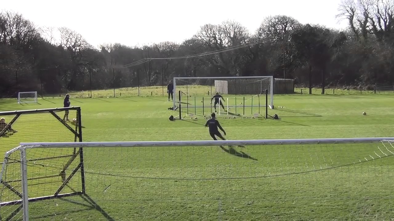 Goalkeeper training: Agility, speed, reaction (Tony Roberts) - YouTube