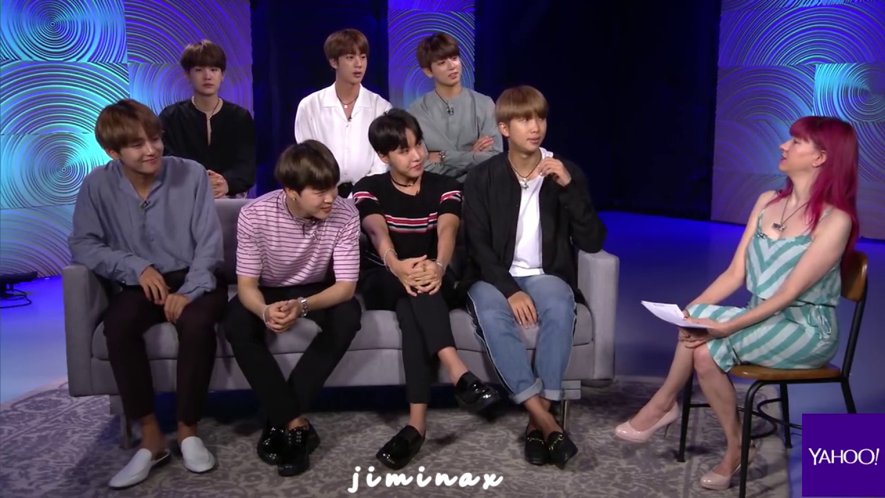BTS YAHOO INTERVIEW FUNNY - YouTube
