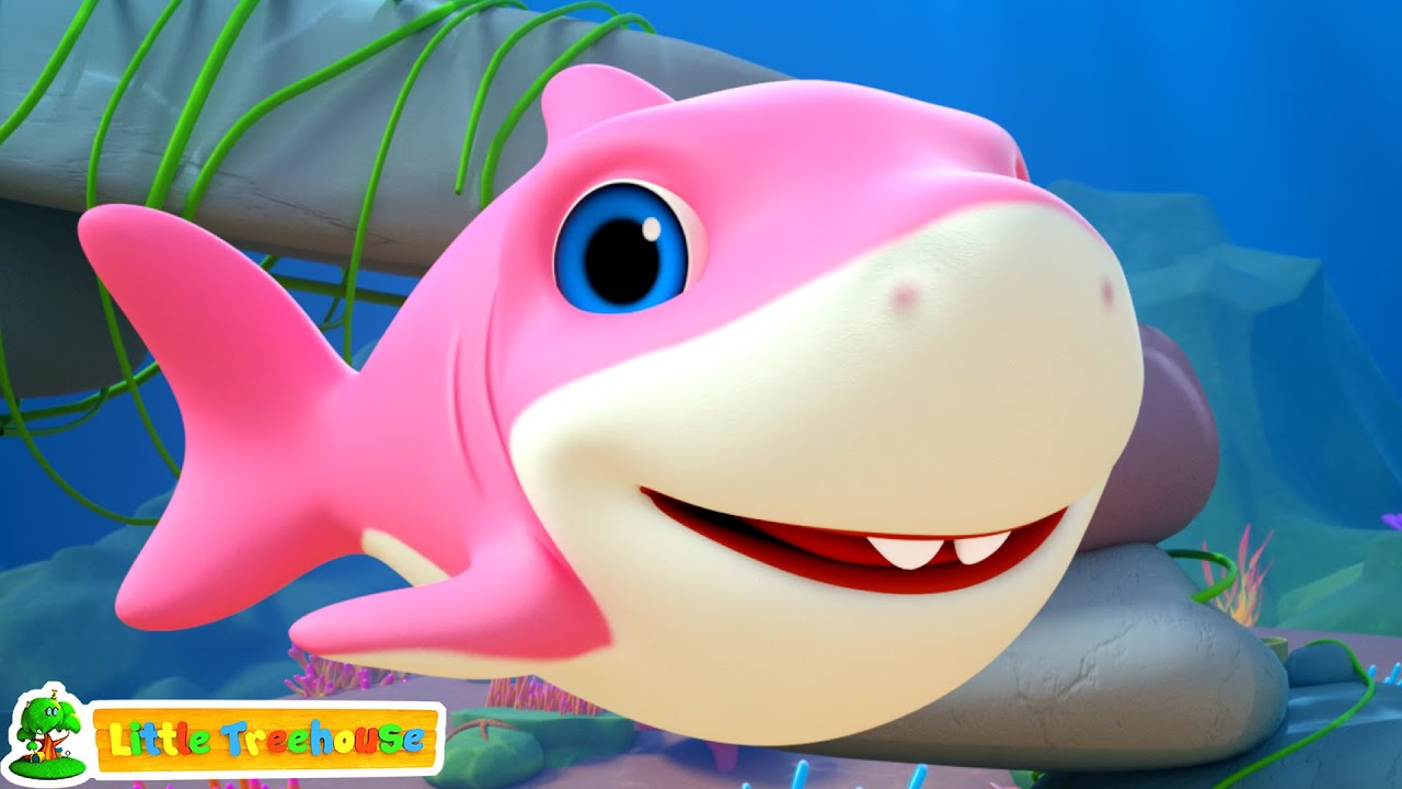Baby Shark Song + More Nursery Rhymes And Cartoon Videos by Little ...