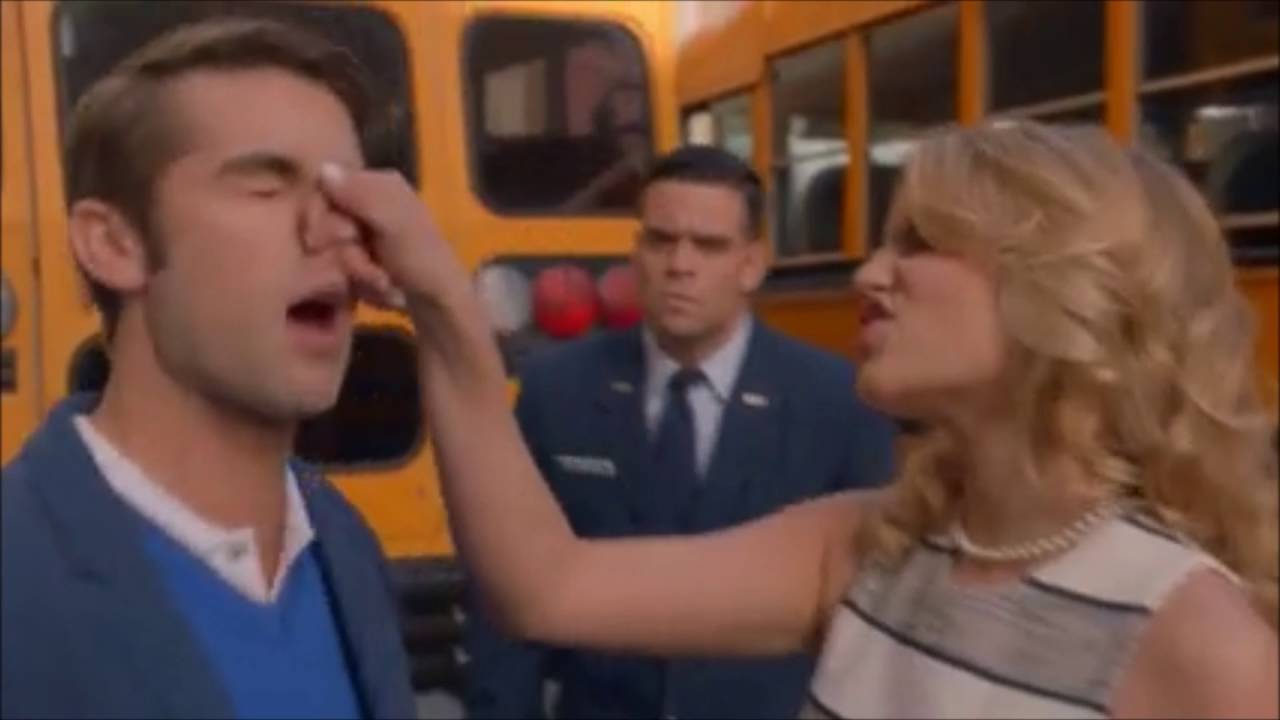 Glee Puck and Biff fight 5x12 - YouTube