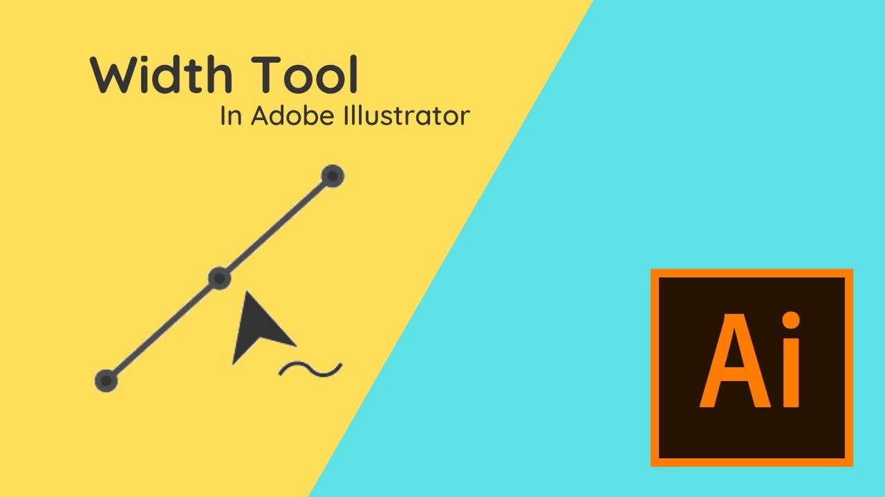 Width Tool in Adobe Illustrator (Ep-15) - YouTube