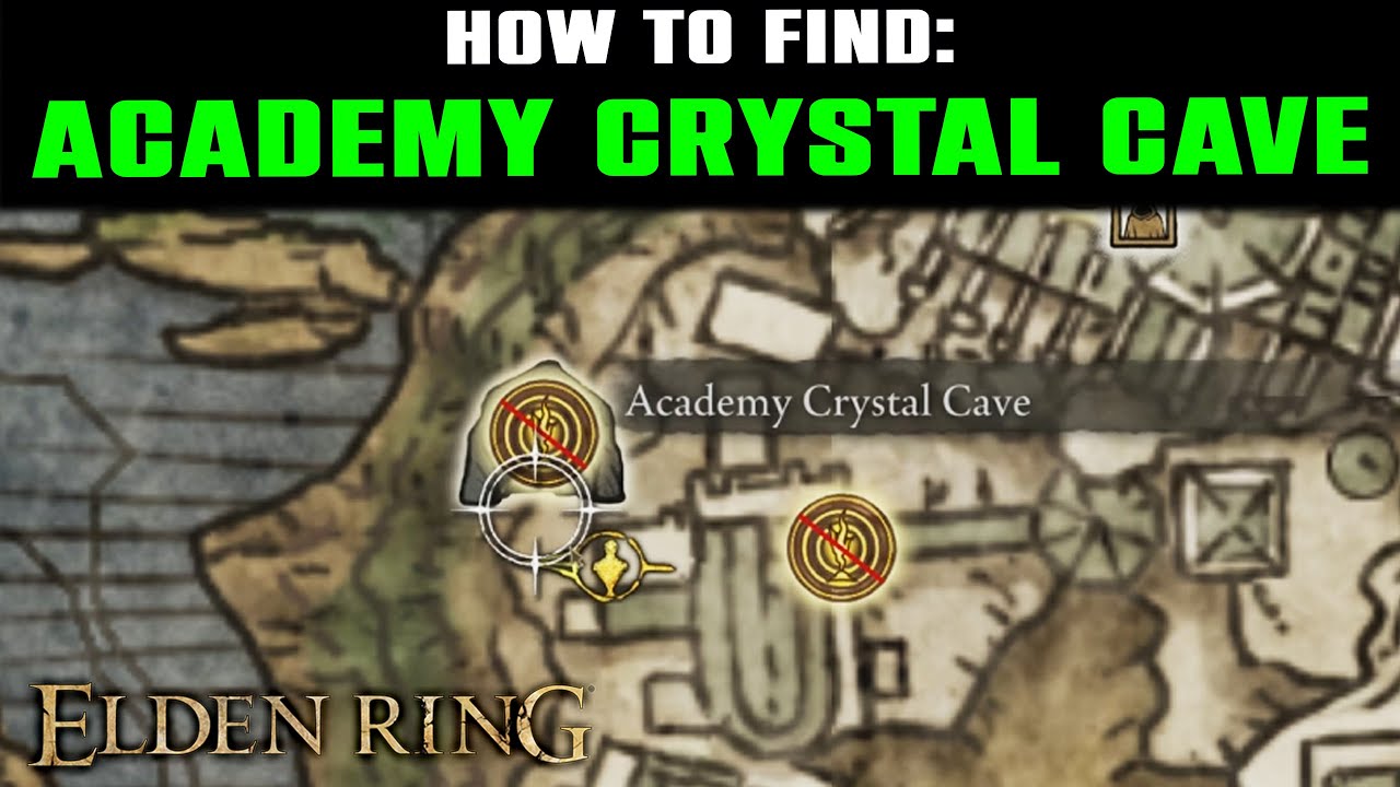 Elden Ring: The Hidden ACADEMY CRYSTAL CAVE Location Guide - YouTube