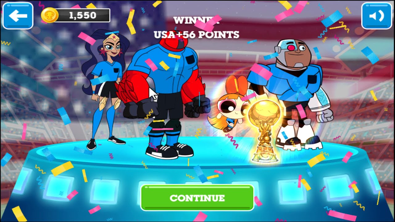 Toon Cup- Ben 10 Four Arms- Powerpuff Girls Blossom- Football starts ...