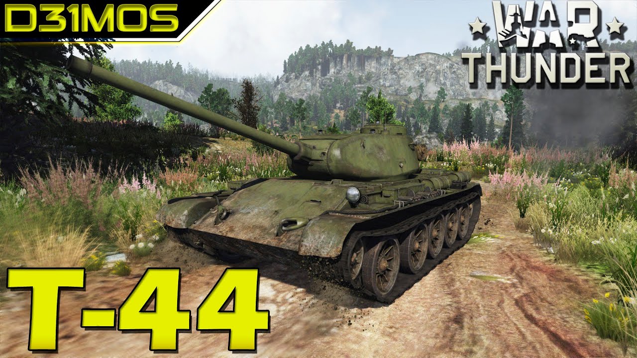 War Thunder! T44 Vida tensa! - YouTube