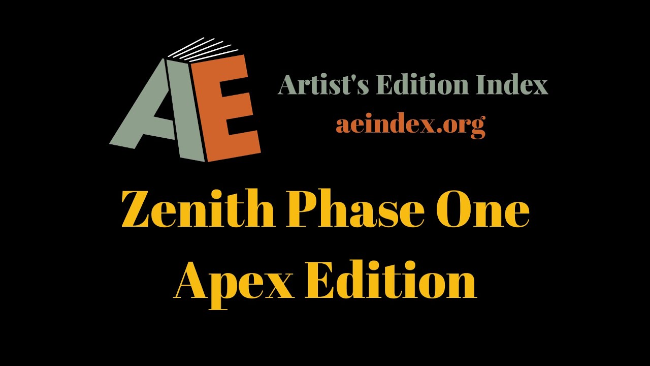Zenith Phase One Apex Edition (flip through) - YouTube