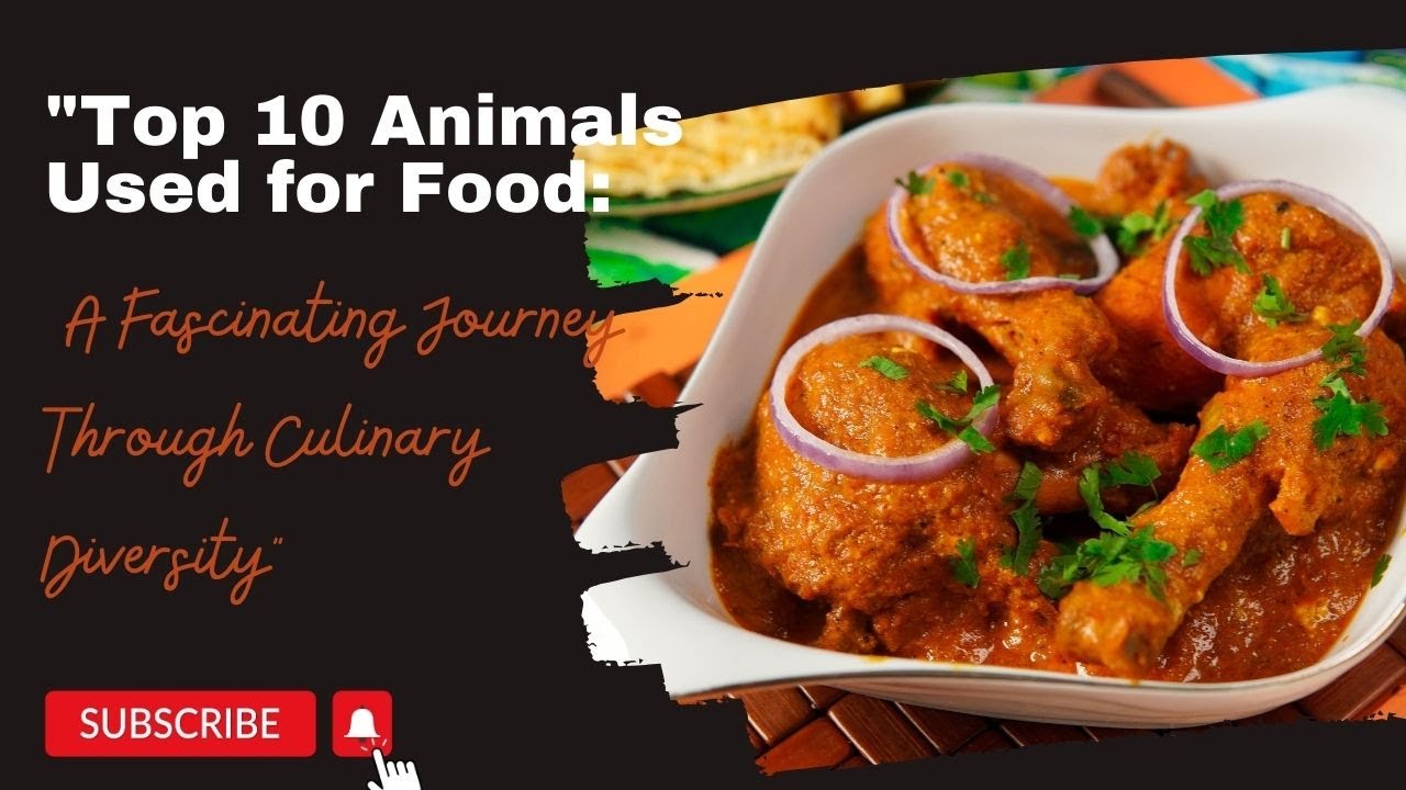 Top 10 animals consumed as food - YouTube
