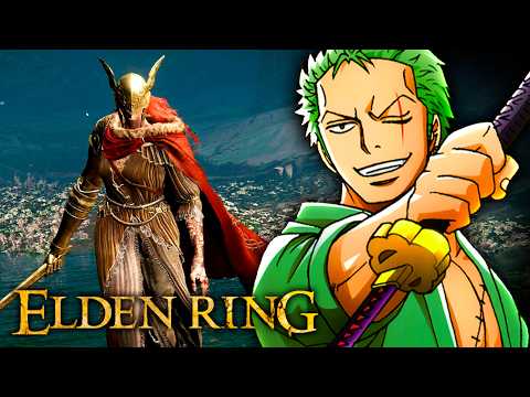 o mod do ZORO no Elden Ring é SINISTRO...