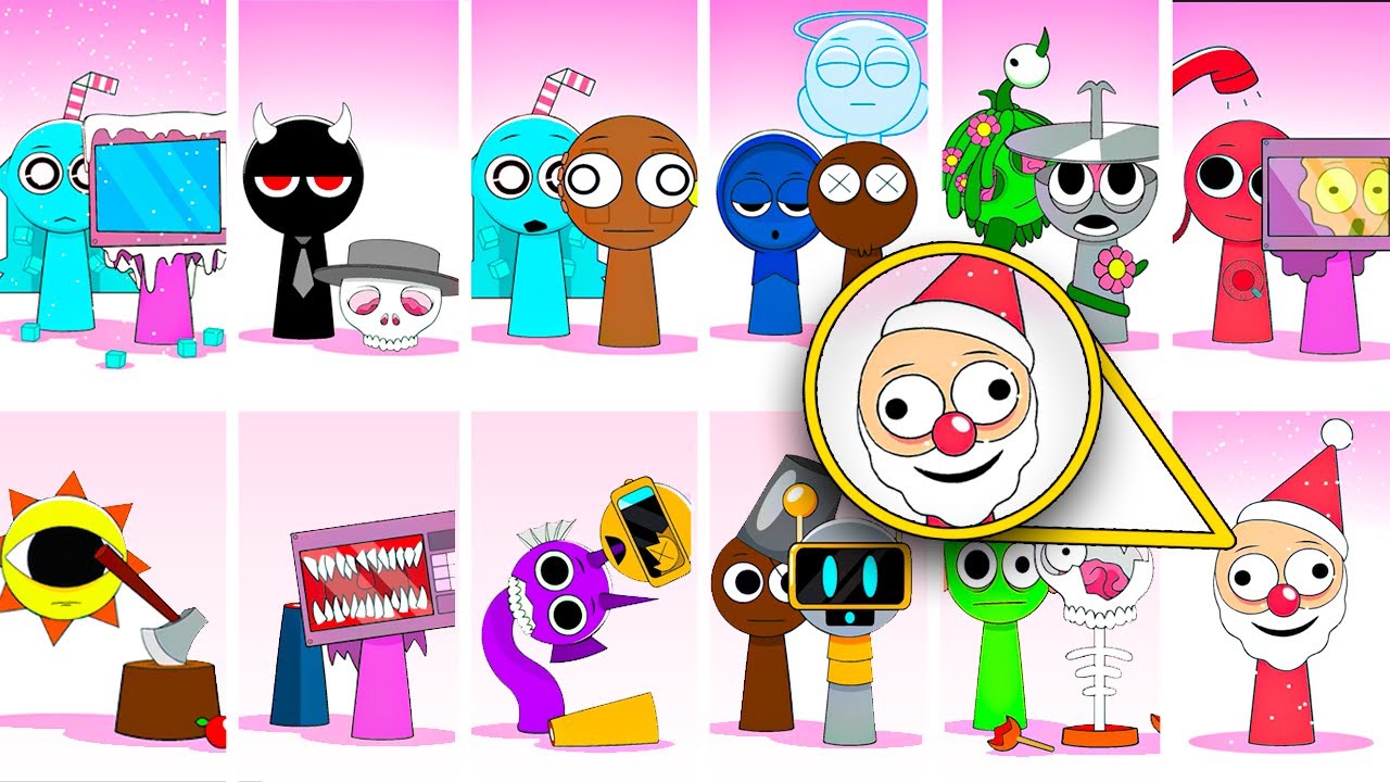 😱Santa Sprunki and Duet Sprunki in Phases ️🫣 Incredibox Sprunki ...