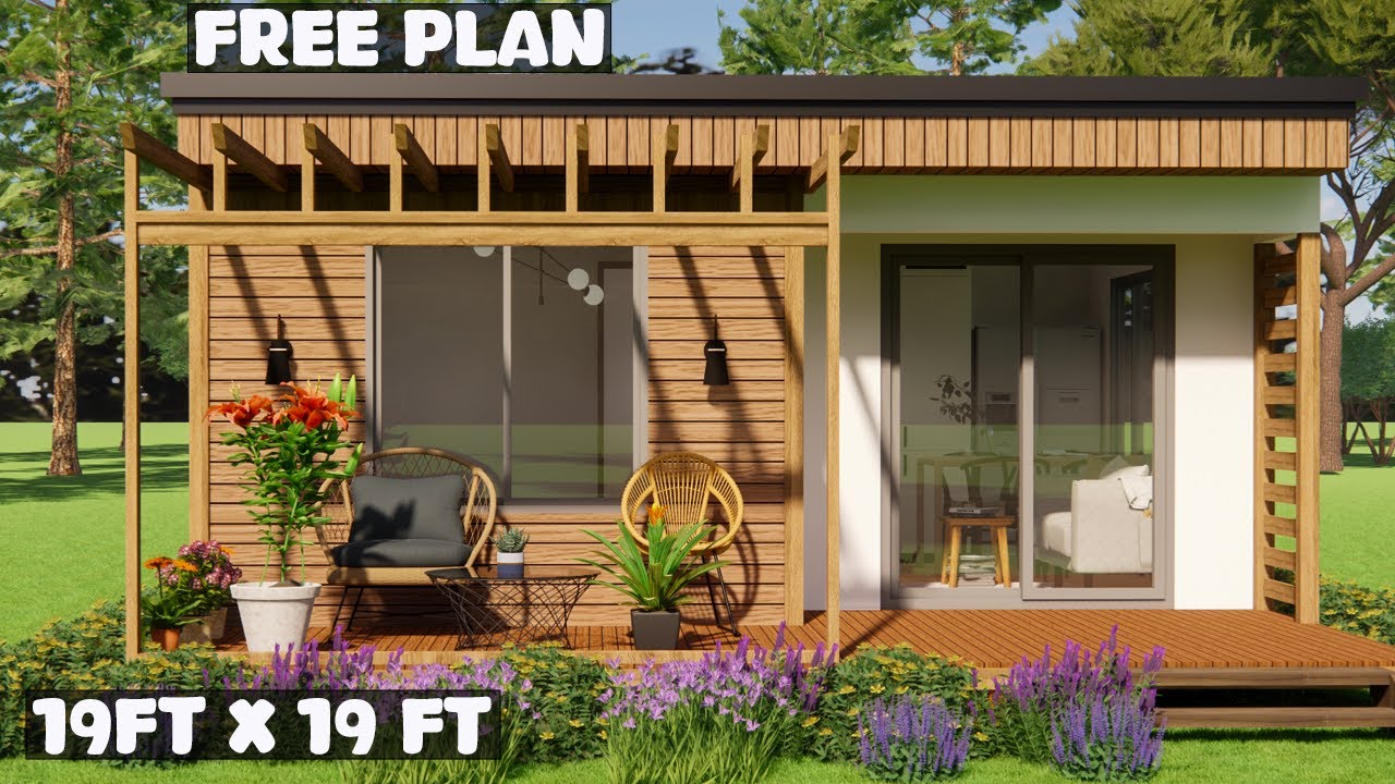 Redefining Small House Design on 6m x 6m | House Plan | 387 sqft - YouTube