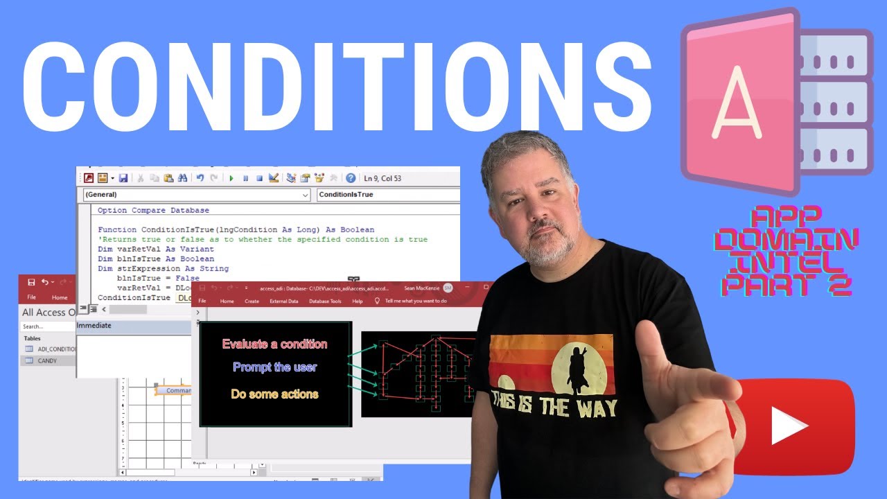 ADI Part 2: How to Build Conditions in Microsoft Access - YouTube
