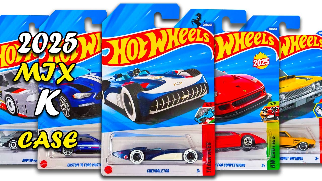Preview - Hot Wheels 2025 Mix K Case Highlights, Mclaren Speedtail ...