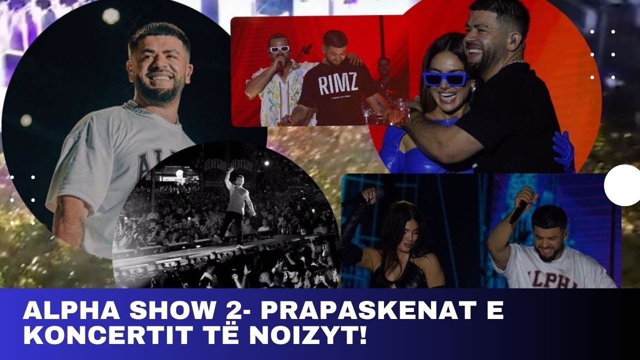 Alpha Show 2- Prapaskenat e koncertit të Noizyt! #noizy - YouTube