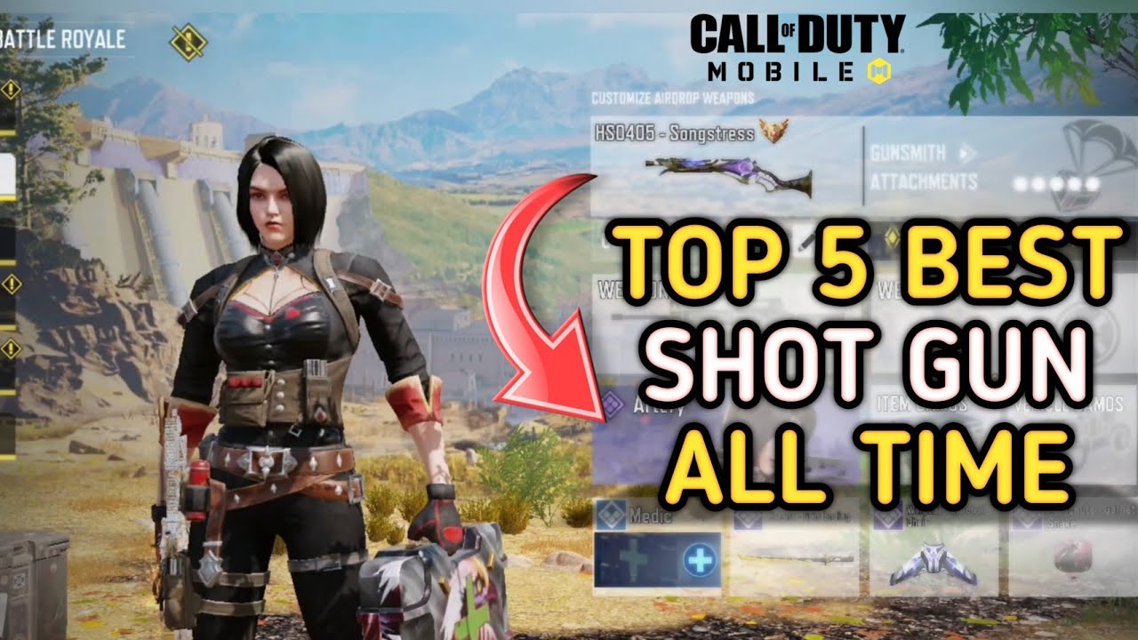 Top 5 One Shot One Kill Shot Gun Loadout In Call Of Duty Mobile! - YouTube