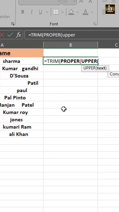 Did you know this Trick to Clean your messy Data in MS Excel #excel #exceltips #excelbangla ...